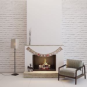 Love is Sweet Burlap Banner - Valentine's Day Party Bunting Garland - Wedding Reception Engagement Valentines Day - Bridal Shower Save The Date - Photo Prop Decorations by Jolly Jon