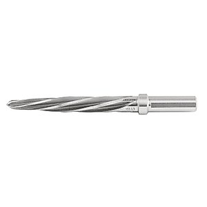 Accusize Industrial Tools High-Speed Steel Spiral Flute Aligning Reamer, 1/2" Cutting Diameter, 1/2" Shank Diameter, 0522-0012