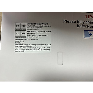 Karaoke Machine for Adults and Kids,Bluetooth Karaoke Speaker with 2 Wireless Microphone,Party Speakers with Phone Holder,HD Sound PA System Support TWS,TFcard,AUX in,for Party/Meeting