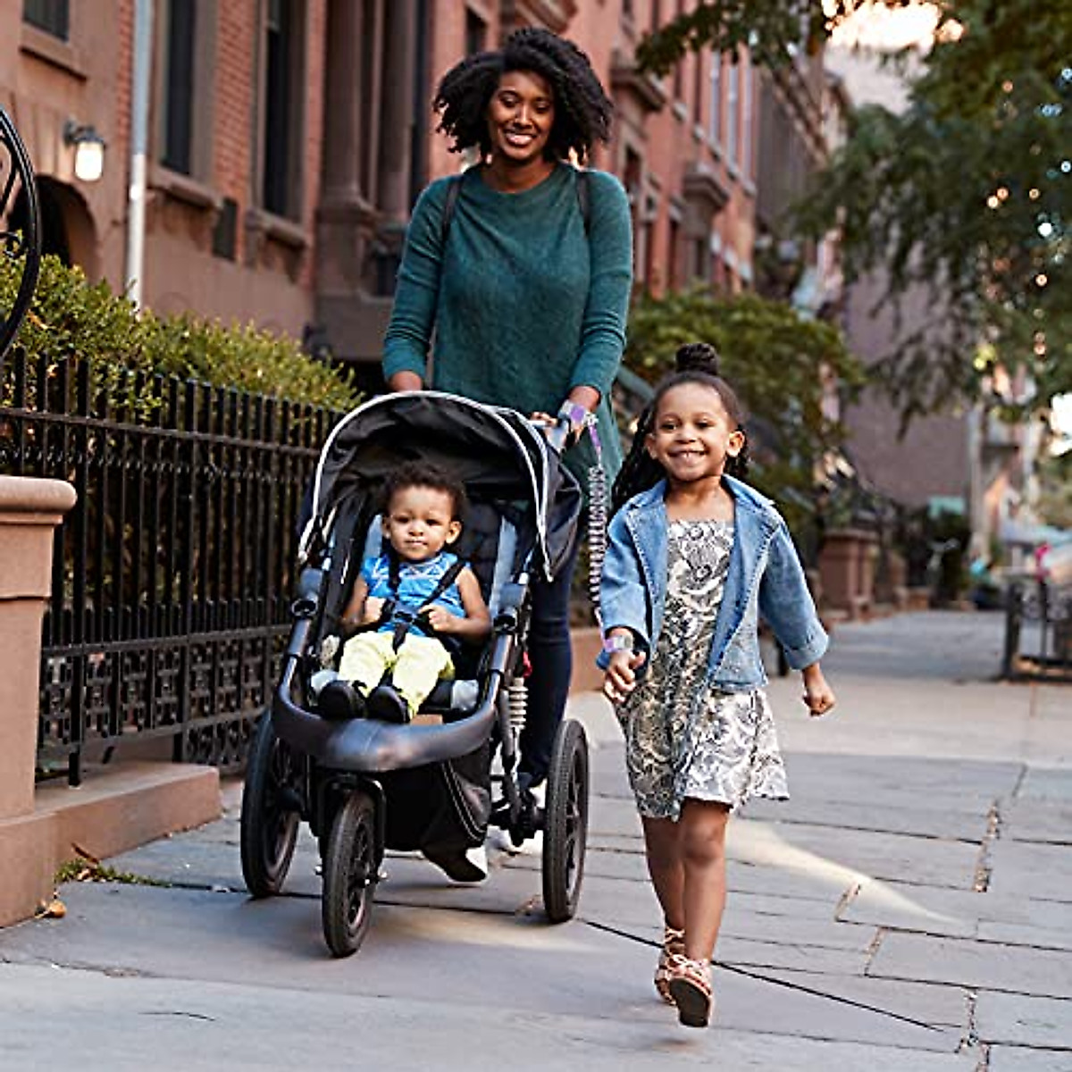 LilKisThk Child Leash, Backpack Leash for Toddlers 2 Pack, Kid Leashes Safety Harness with Key Lock, Baby Leashes Anti Lost Wrist Links (Blue+Purple)