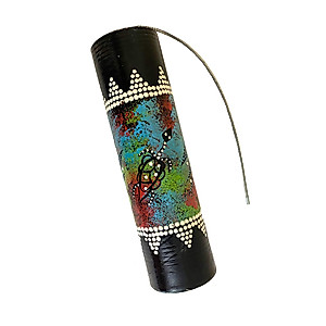 Jive Thunder Spring Drum Shaker Percussion Instrument Hand Painted Large Size