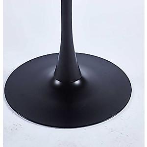 Tidyard Special Dining Table,MDF Dining Table, Kitchen Table,Black,exective Desk for Dining Room, Restaurant, Cafe, Bistro, Home Furniture