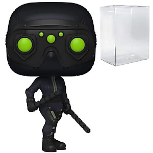 POP Marvel: Hawkeye - Yelena Belova [Black Widow] Limited Edition Chase Funko Vinyl Figure (Bundled with Compatible Box Protector Case)