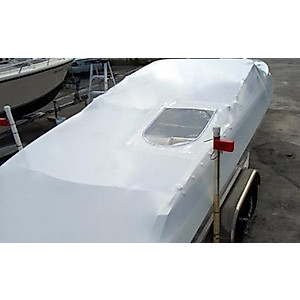36 in. x 48 in. White Zipper Access Door