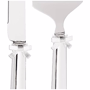 Kate Spade New York Grace Avenue 2-Piece Dessert Set, 1.45 LB, Metallic