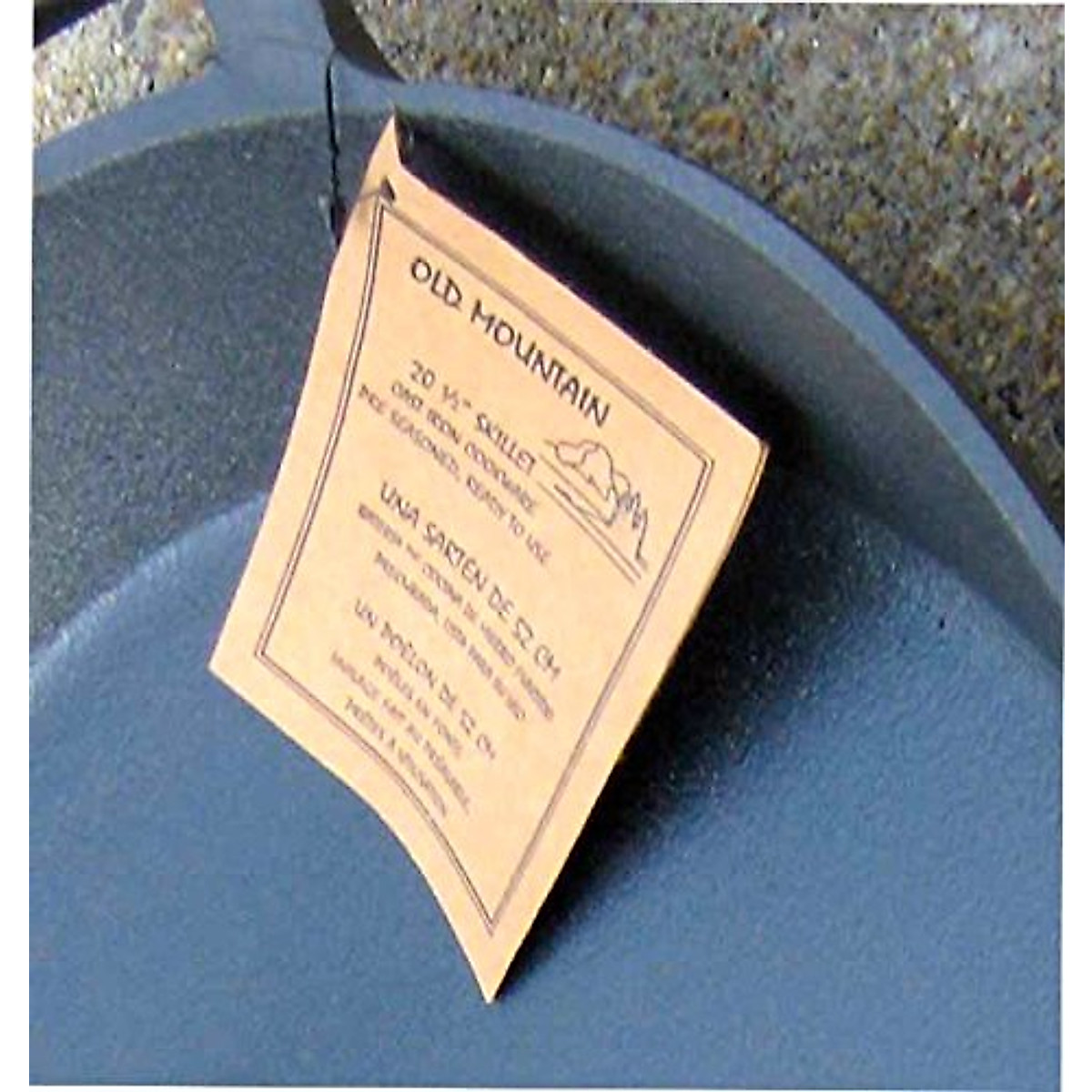 Skillet- Cast Iron 19.5" - Old Mountain - Pre-Seasoned