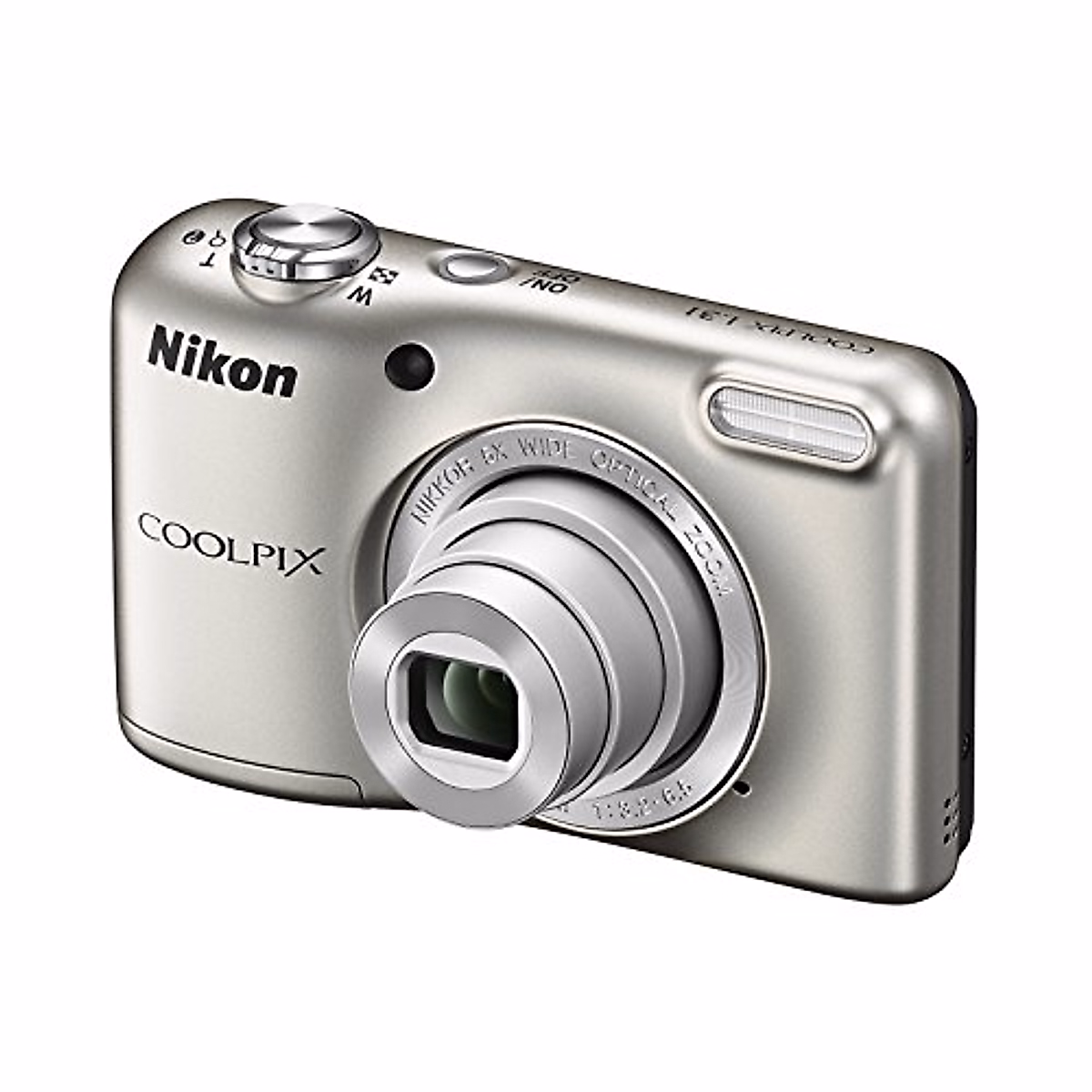 Nikon COOLPIX L31 16.1MP Compact Digital Camera 5x Optical Zoom and 2.7-inch Lens