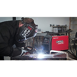Lincoln Electric No Rules No Limits Welding Helmet K4983-1, Auto Darkening, Lightweight Weld Headgear, Shade 7-13, Grind Mode, Use for Stick, TIG, Pulsed TIG, MIG, Pulsed MIG, Flux Core, Gouging