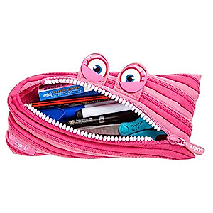 Zipit ZTM/WD Hip Wildlings from a Single Pencil Long Zipper Pink