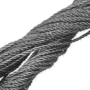 Carbon Fiber Graphite Rope, Good Heat High Strength, Light Weight Widely Used in Different Types of Negative Ion Conductive Electrodes.(Diameter 4mm)