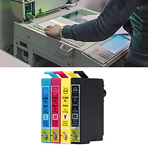 Gonetre Ink Replacement Combo Pack Ink 4 Colors Bk C M Y Abs Housing Fadeless Printing Combo Pack for Xp 200