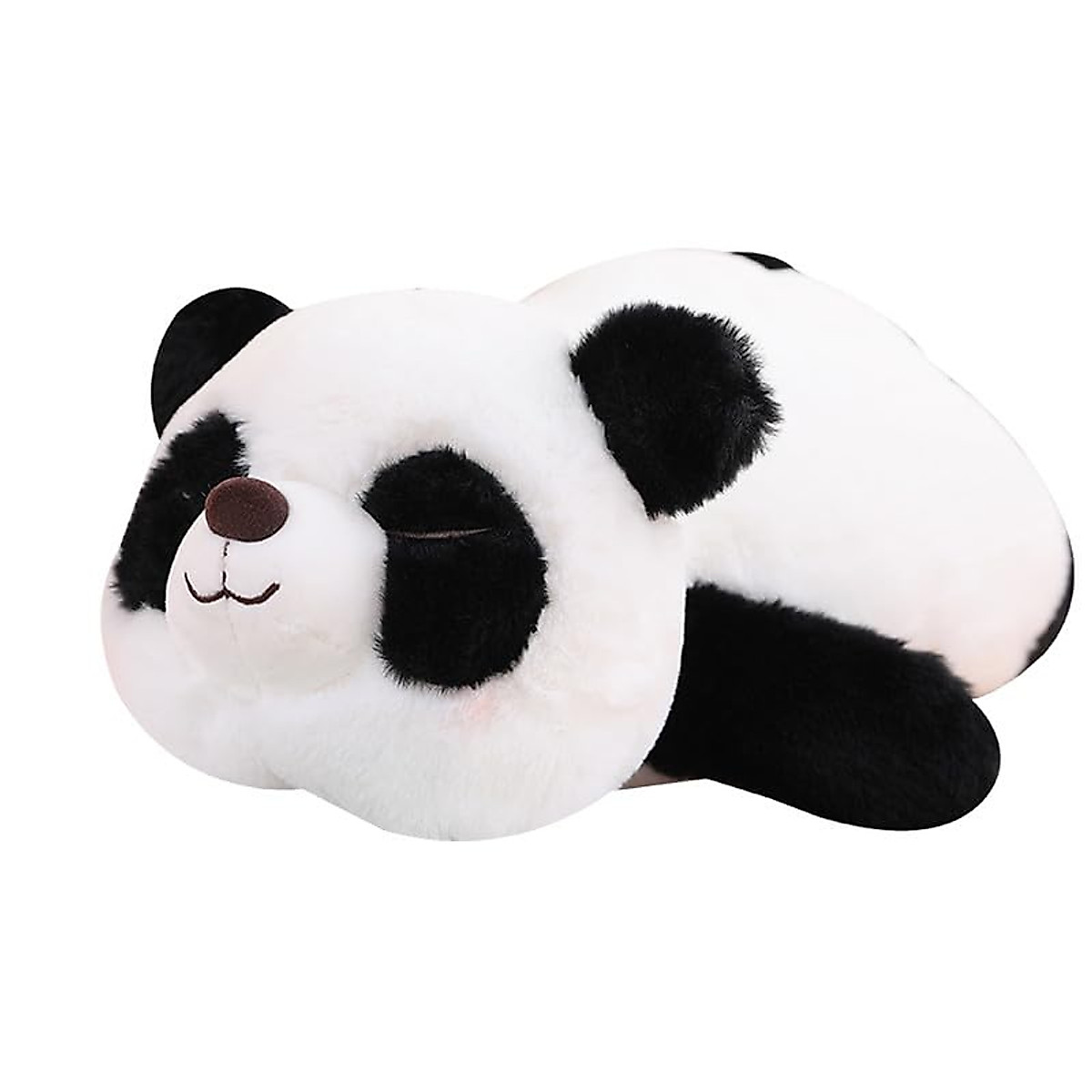 Evlooe Cute Panda Plush Toy, Panda Bear Stuffed Animal Plush Pillow Soft Cartoon Panda Plushies Body Pillow Gifts for Kids Girls(30cm/11.81inch)