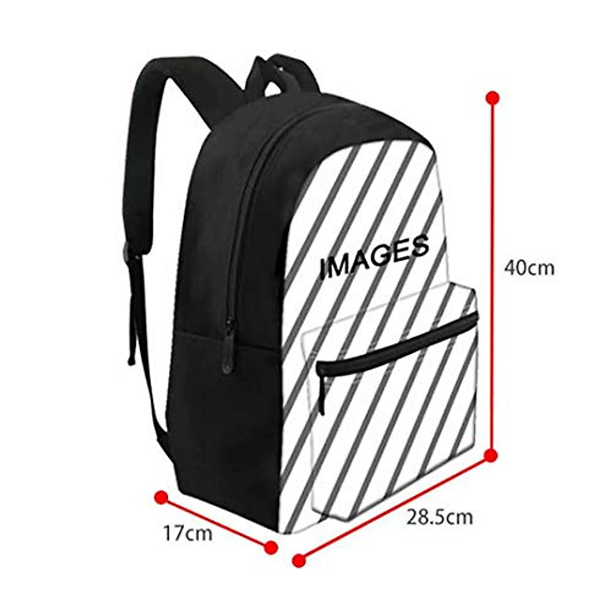 Dellukee Kids School Backpack With Lunch Bag Pencil Bags Set Elementary Boys Girls Durable Book Bag Daypack Dragon Print