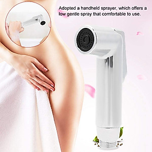 Bidet Toilet Spray, Stainless Steel Bidet Toilet Sprayer Head Handheld Bidet Sprayer Cloth Bathroom Diaper Sprayer Bidet Shower Sprayer Toilet Attachment for Kitchen and Toilet Cleaning(1#)