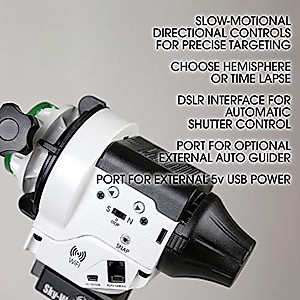Sky-Watcher Star Adventurer 2i Pro Pack – Motorized DSLR Night Sky Tracker Equatorial Mount for Portable Nightscapes, Time-Lapse and Panoramas – Wi-Fi App Camera Control – Long Exposure (S20512)