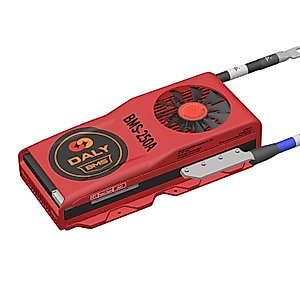 DALY Smart BMS LiFePo4 24V 250A 8S with UART Communictaion Bluetooth BMS for Rated 3.2V Lithium Battery Power Bank Protection,Off Grid Application, Solar System(Smart BMS,250A Fan)