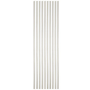 Sammons Preston Reusable Drinking Straws, Long Reusable Straws are Dishwasher Safe, Set of 10 Straws for Wine Bottles, Tall Cups, Smoothies, Large Glasses, & Thick Liquids, 3/16" Wide, Flexible