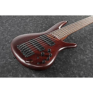 Ibanez SR Standard 6-String Electric Bass (Right-Handed, Brown Mahogany)