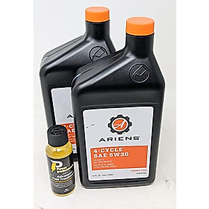 Ariens 000676 SAE 5W-30 Sno-Thro Engine Oil Quart (2-Pack) and Fuel Treatment
