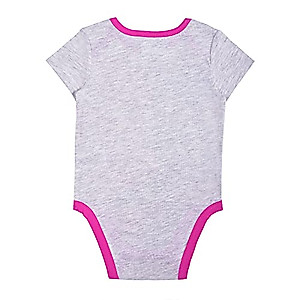 Nickelodeon Blue’s Clues & You Girls’ Blue and Magenta 3 Pack Bodysuits for Newborn and Infant – Pink/Grey