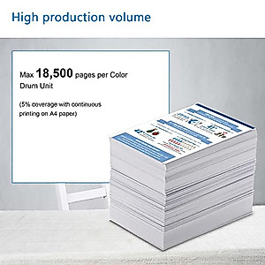 [1BK+1C+1M+1Y] DR223CL Compatible DR223CL DR-223CL Drum Unit Replacement for Brother MFC-L3770CDW L3710CW L3750CDW L3730CDW HL-3210CW 3230CDW 3270CDW 3230CDN 3290CDW DCP-L3510CDW L3550CDW Printers