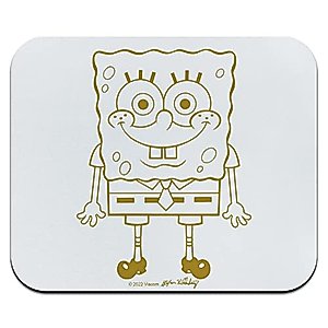 Spongebob Full Front Low Profile Thin Mouse Pad Mousepad
