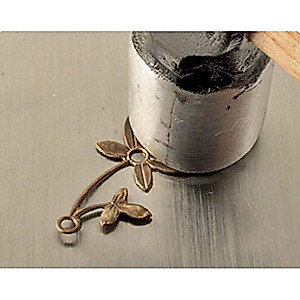 The Beadsmith Vintaj Ball Pein Hammer, 9.5 Inches, 61-Millimeter Steel Head and Wood Handle, 4-Ounce Jewelry-Making Tool