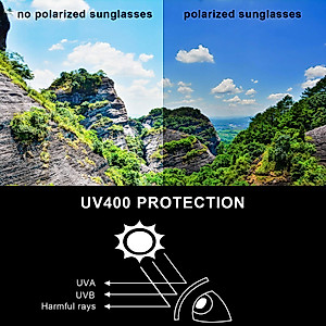 ROCKBROS MTB Mountain Bike Glasses for Men Cycling Sunglasses Polarized MTB Glasses UV Protection