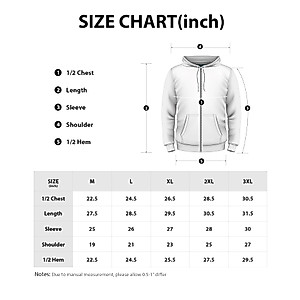 SWISSWELL Men Zipper Hoodie Thick Fleece Lined Jacket Warm Winter Coat Casual Heavyweight Sherpa Hooded Sweatshirt Black 2XL