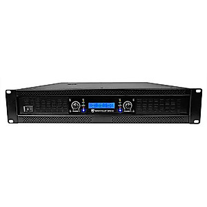 Rockville 5000 Watt Peak / 1400w RMS 2 Channel Power Amplifier Pro/DJ Amp (RPA12)