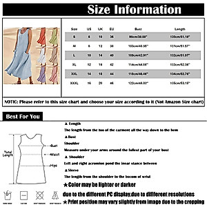 Maxi Dress for Women,2023 Spring Summer Cotton Linen Dress,Ladies Plus Size Boho Beach Flowy Long Dress with Pockets,Casual Trendy Elegant Sleeveless Sundress for Holiday Resort Wear（C-Blue,XXL