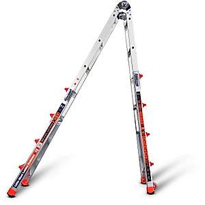 Little Giant Ladders 12017EN Revolution M17 Set, Silver, 4 x 4 ft