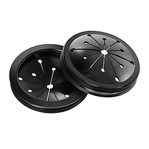 Maxdot 3 Pcs Garbage Disposal Splash Guards Sink Baffle Cover Disposal Replacement 3-1/8 Inch Food Waste Disposal Part Accessories Kitchen Drain Plugs for Kitchen