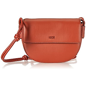DKNY Kiera Flap Crossbody Bag, Brick RED