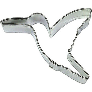 Hummingbird Cookie Cutter 3.5 Inch - Made in the USA – Foose Cookie Cutters Tin Plated Steel Hummingbird Cookie Mold