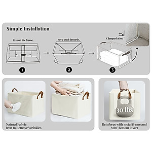 StorageWorks Storage Bins for Shelves and Narrow Storage Bins, Small baskets for Organizing