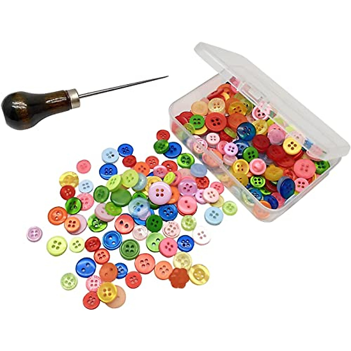 MFDSJ 6 Pcs Mini Plastic Storage Containers Box with Lid, 4.5x3.4 Inches Clear Rectangle Box for Collecting Small Items, Beads, Game Pieces, Business Cards, Crafts Accessories