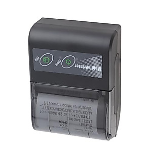 TIKATARER Receipt Printer, Thermal Receipt Printer Mini 203DPI Resolution with Auto Sleep and Wake Up for Restaurant, Retail Store, Pizza Shop