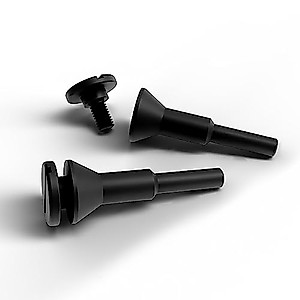 Rotary Thread RTM7 Mandrel - Essential for Die Grinder Accessories & Cut-Off Wheels, 3/8" Arbor Hole & 1/4" Stem, Ideal for Holding Die Grinder Bits - Durable Metalworking Tool (2)