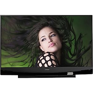 Mitsubishi WD-73737 73-Inch 1080p 120Hz Home Theater DLP HDTV (2009 Model)