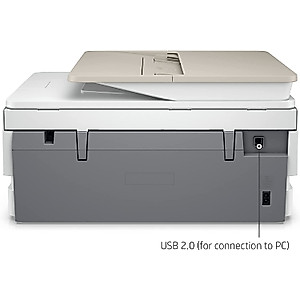 HP Envy Inspire 7958e All-in-One Wireless Color Inkjet Printer, Sandstone - Print Copy Scan - 2.7" Touchscreen Display, 22 ppm, 4800 x 1200 dpi, Auto 2-Sided Printing, 35-Page ADF