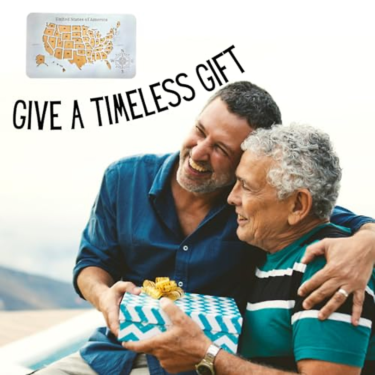 3D Wooden USA States Map, Travel Map, Push Pin, Patriot Decor, Map Wall Decor, USA Map, World map Art (Normal (14in x 10in))