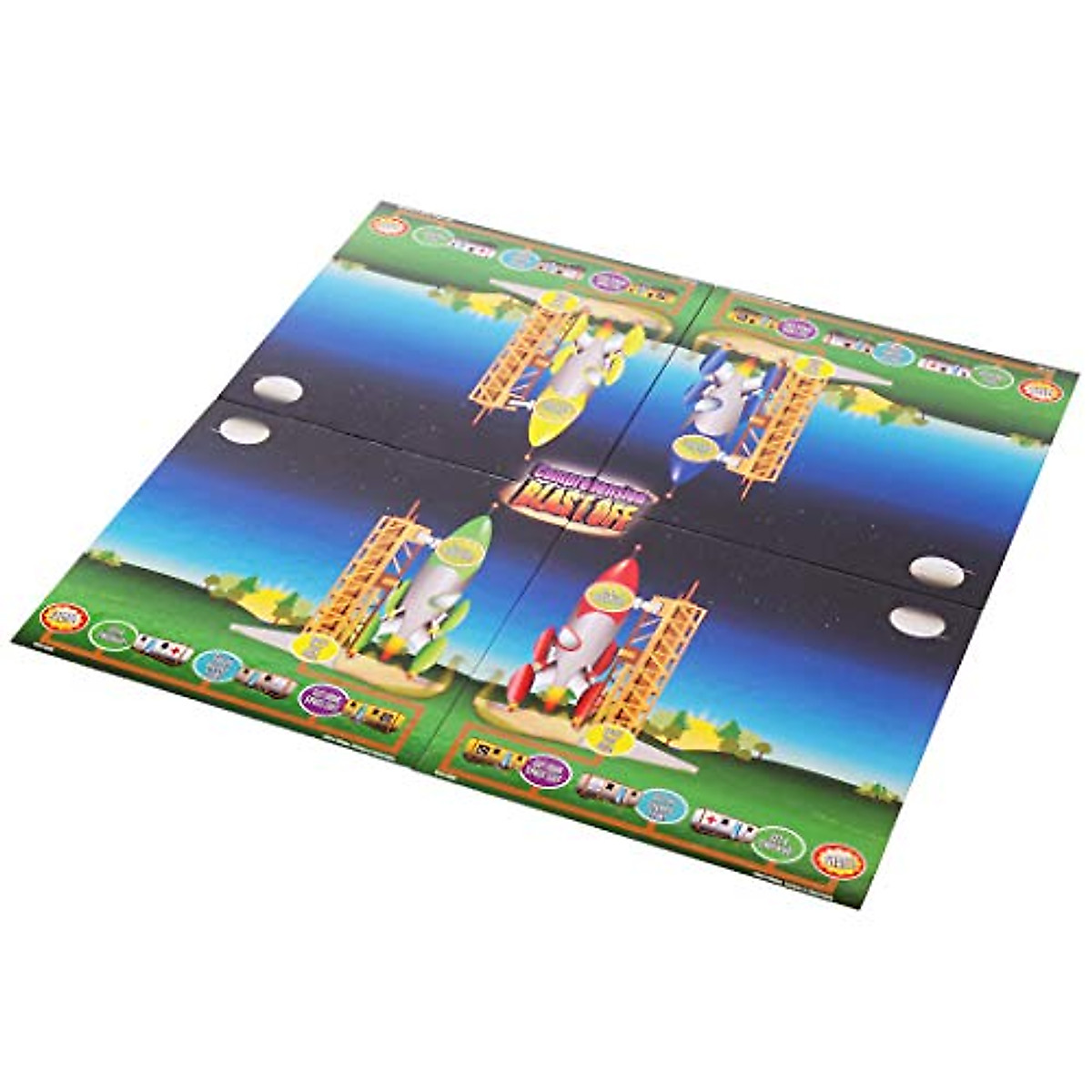 Learning Advantage 6320 Comprehension Blast Off Game, Grade: 2 to 4, 9" Height, 2.5" Width, 8.5" Length