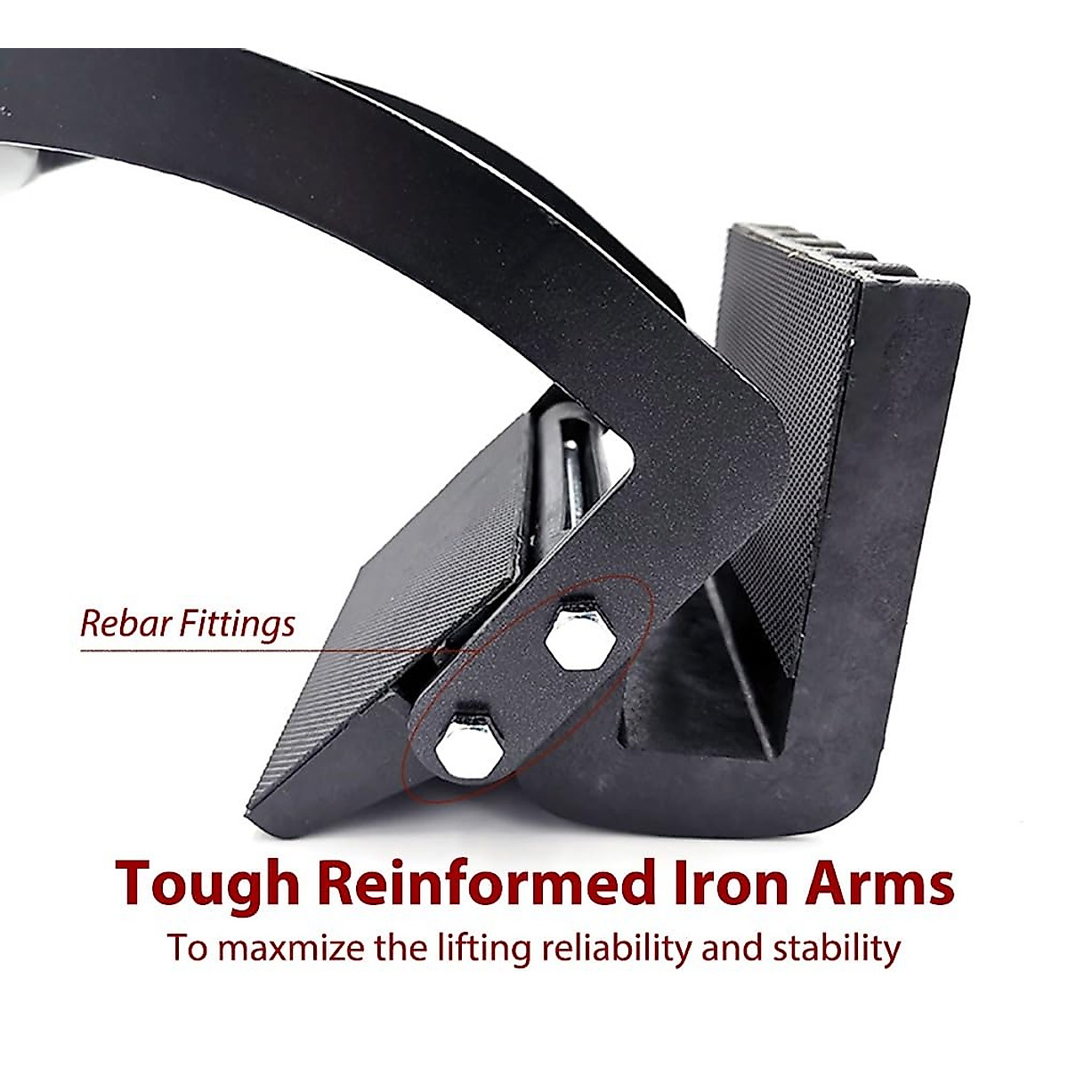 2PCS Plywood Carrier, Wood Panel Carrier,Drywall Lifting Carrying Tool,Synthetic Cement Board Gripper Clamp Lift Tool for Wood Plastic Glass Sheets, Clamping Thickness 3/4”, Capacity 100LBS each