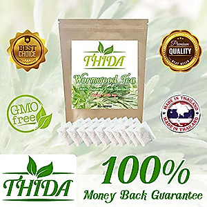 Wormwood Tea 15 Bags | Asian Herb Tea Wormwood Leaves Supply From Thailand