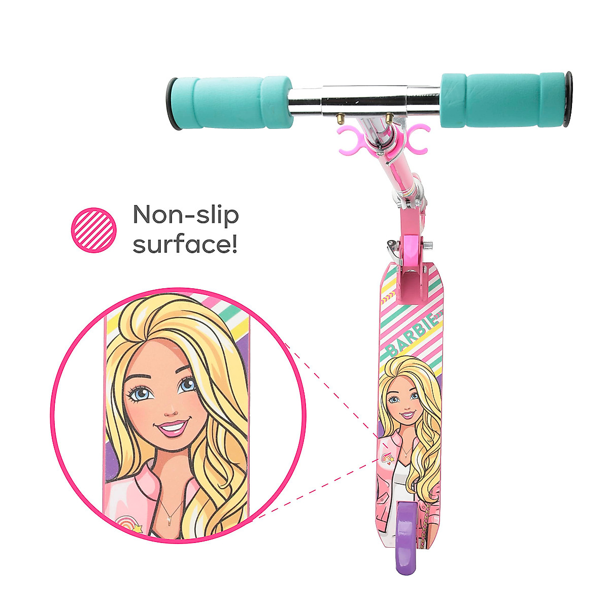 Folding Scooter for Kids - Easy & Portable Fold-N-Carry Design, Ultra-Lightweight, Comfortable & Safe, Durable & Easy to Ride