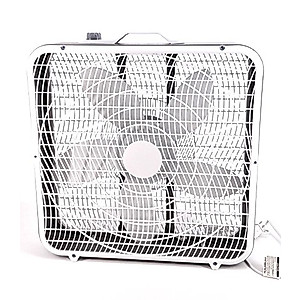 UW UNIWARE THE NAME YOU TRUST 8062 Portable 3 speed box floor fan 20 Inches, quiet operation,125v