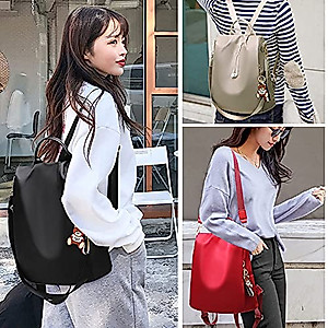 Women Backpack Purse Waterproof Anti-theft Daypack Lightweight School Shoulder Bag