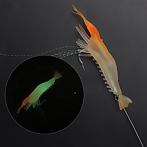 Taigek Fishing Lures Bass Kit Soft Plastic 14PCS Fishing Jigs Freshwater Fishing Lures Saltwater Jig Heads for Bass Fishing