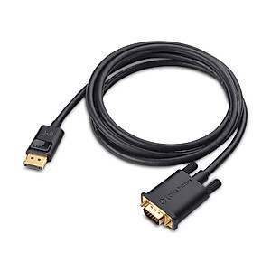 Cable Matters DisplayPort to VGA Cable (DP to VGA Cable) 6 Feet